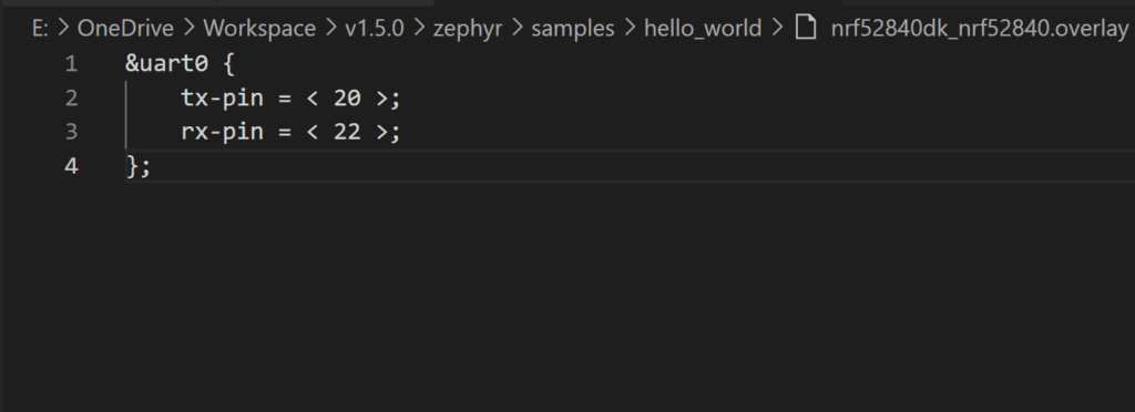 Nordic NCS SDK入门记录(二):Hello World – 一个电子工程师的自我修养